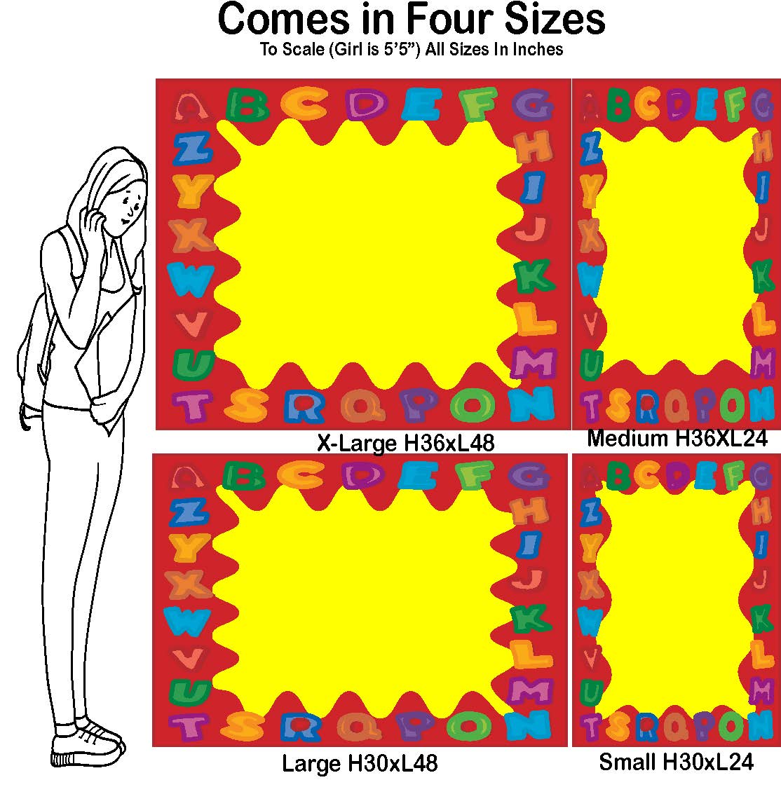 In Stock Boards Solid Border – Ez Classroomboards.Com